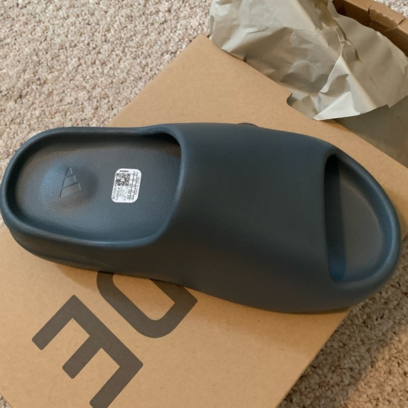 Yeezy | Shoes | Adidas Yeezy Slides Slate Marine | Poshmark
